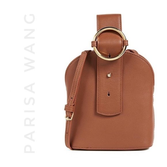 Parisa Wang | Bags | Parisa Wang Carrie Bracelet Crossbody Leather Bag As New | Poshmark